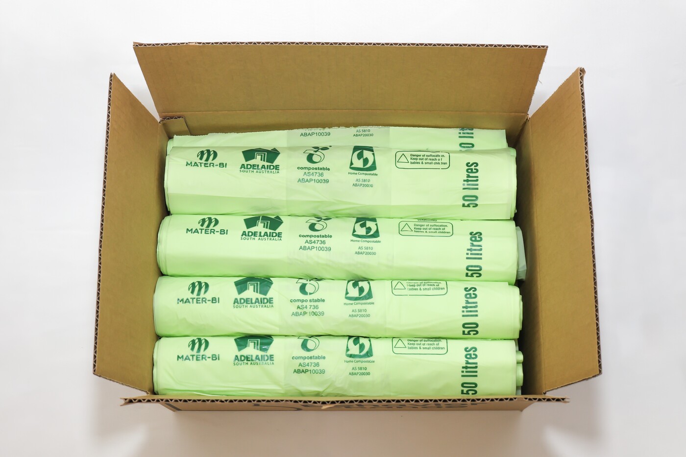 BioBag 50L Compostable Bags Superline | 32 Bags per Roll