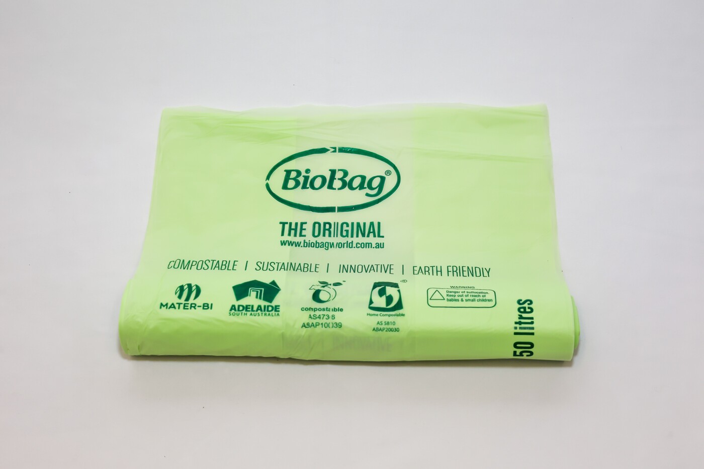 BioBag 50L Compostable Bags Superline | 32 Bags per Roll